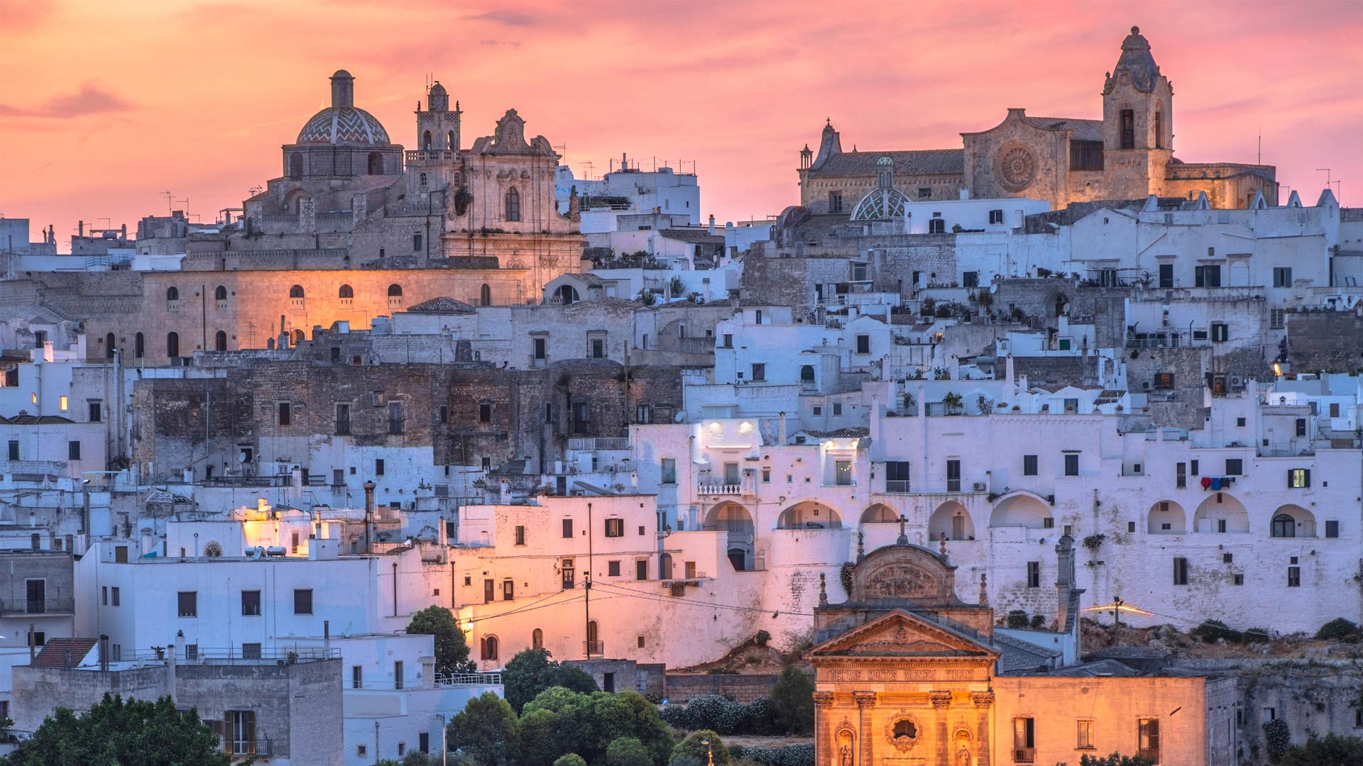 Italy Ostuni Bing Wallpaper Download